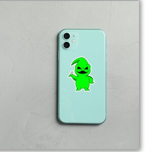 Oogie Boogie Vinyl Sticker: Nightmare Before Christmas Halloween Decor ...