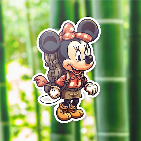 Minnie Mouse Labels - Etsy