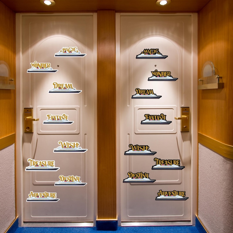 Customizable Disney Destiny Cruise Ship Magnet | DCL Vacation Magnet ...