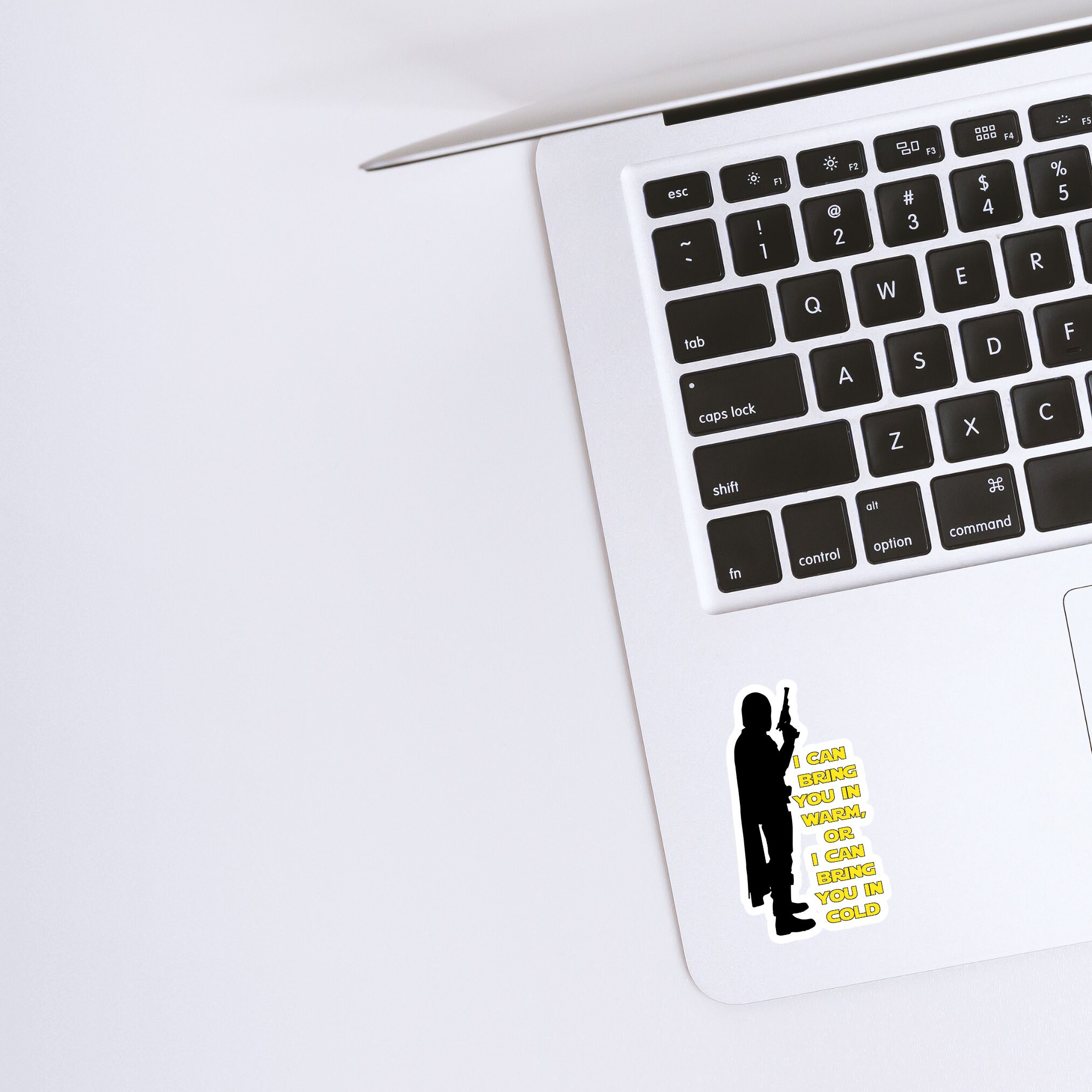Mandalorian Silhouette Vinyl Sticker | Star Wars Fandom - Etsy