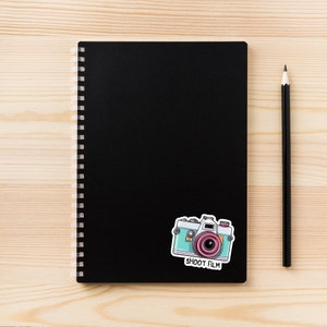 Vintage Film Camera Sticker | Photography Film Camera Sticker ...
