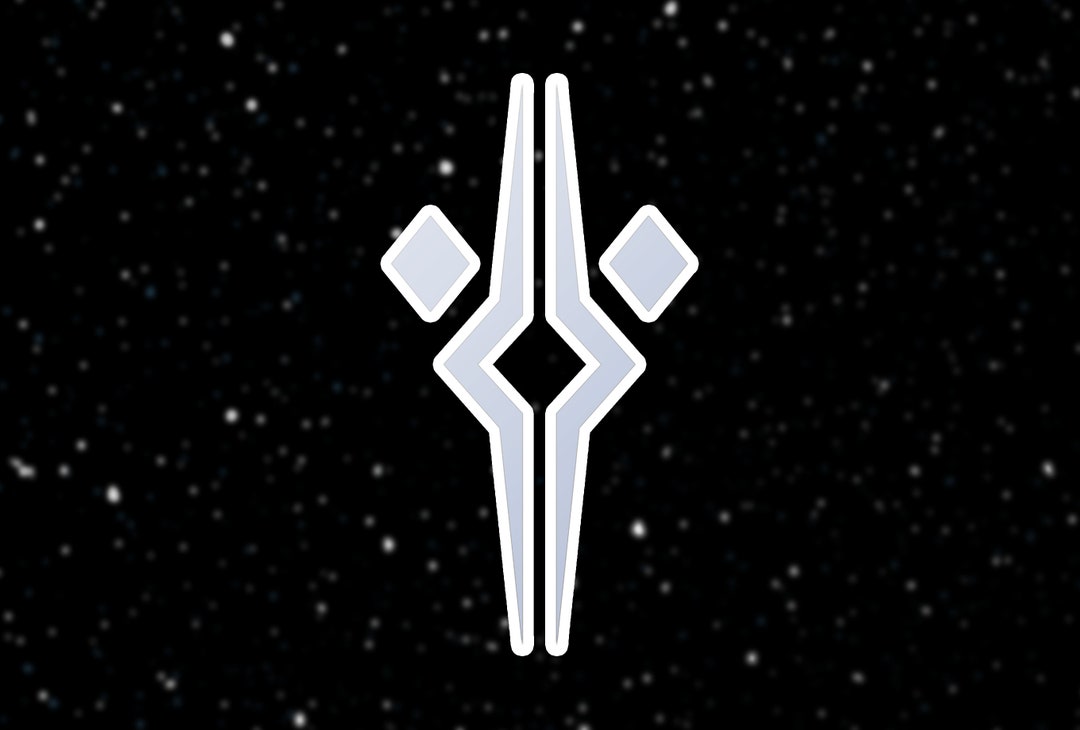 Ahsoka Tano Symbol Vinyl Sticker | Star Wars Sticker | Sci Fi | Ahsoka ...