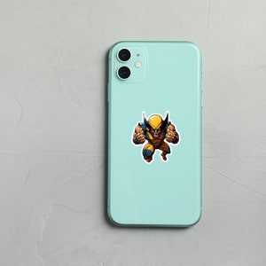 Wolverine X Men Sticker | X Men Sticker | Marvel | Water Bottle Decal ...