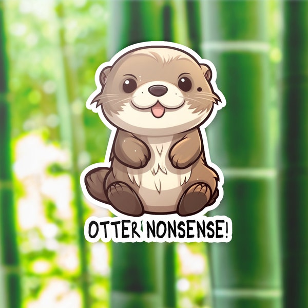 Chibi Animal Sticker - Etsy