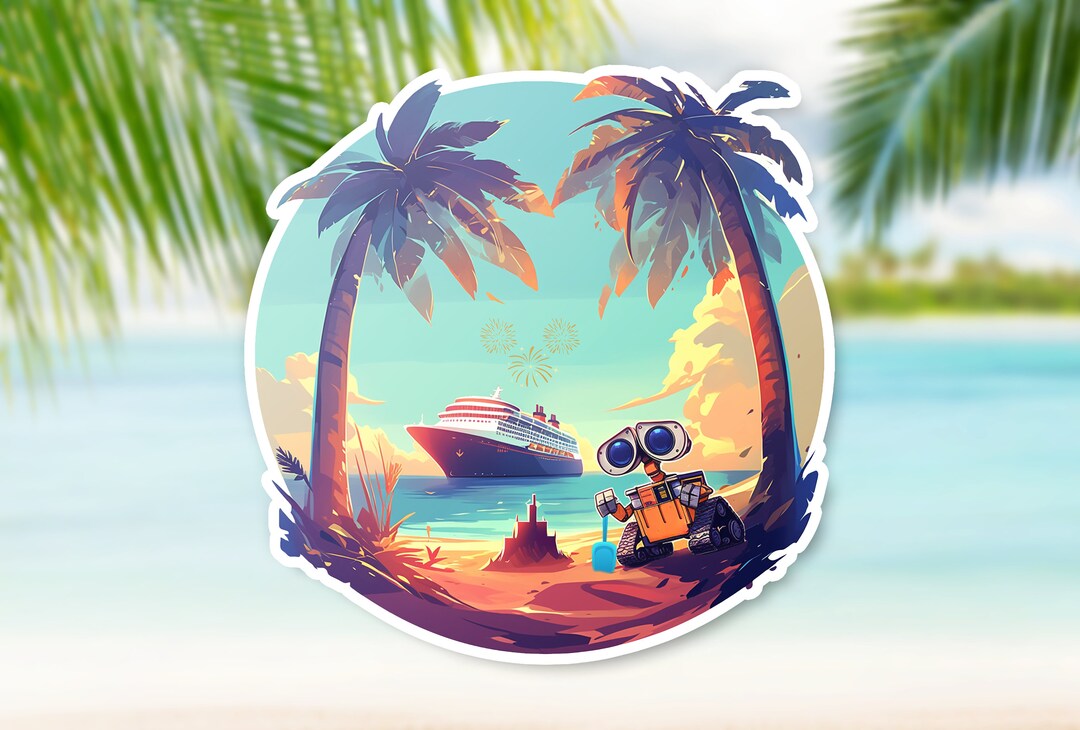 Wall E Cruise Adventure Sticker | DCL Stationery | Disney Cruise Line ...