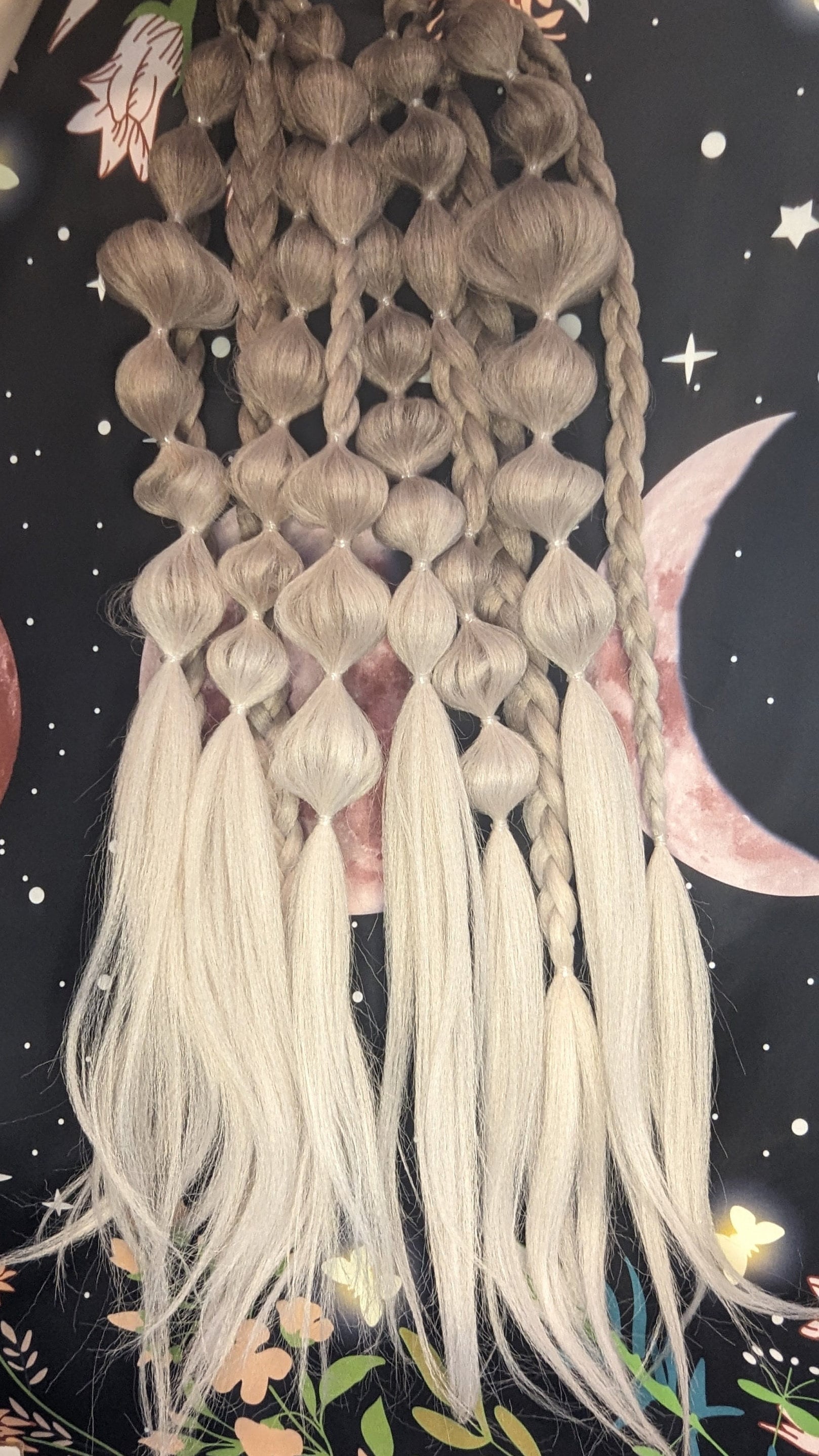 Custom Pigtail Braids Rave Braids Festival Braids Hair Extensions ...