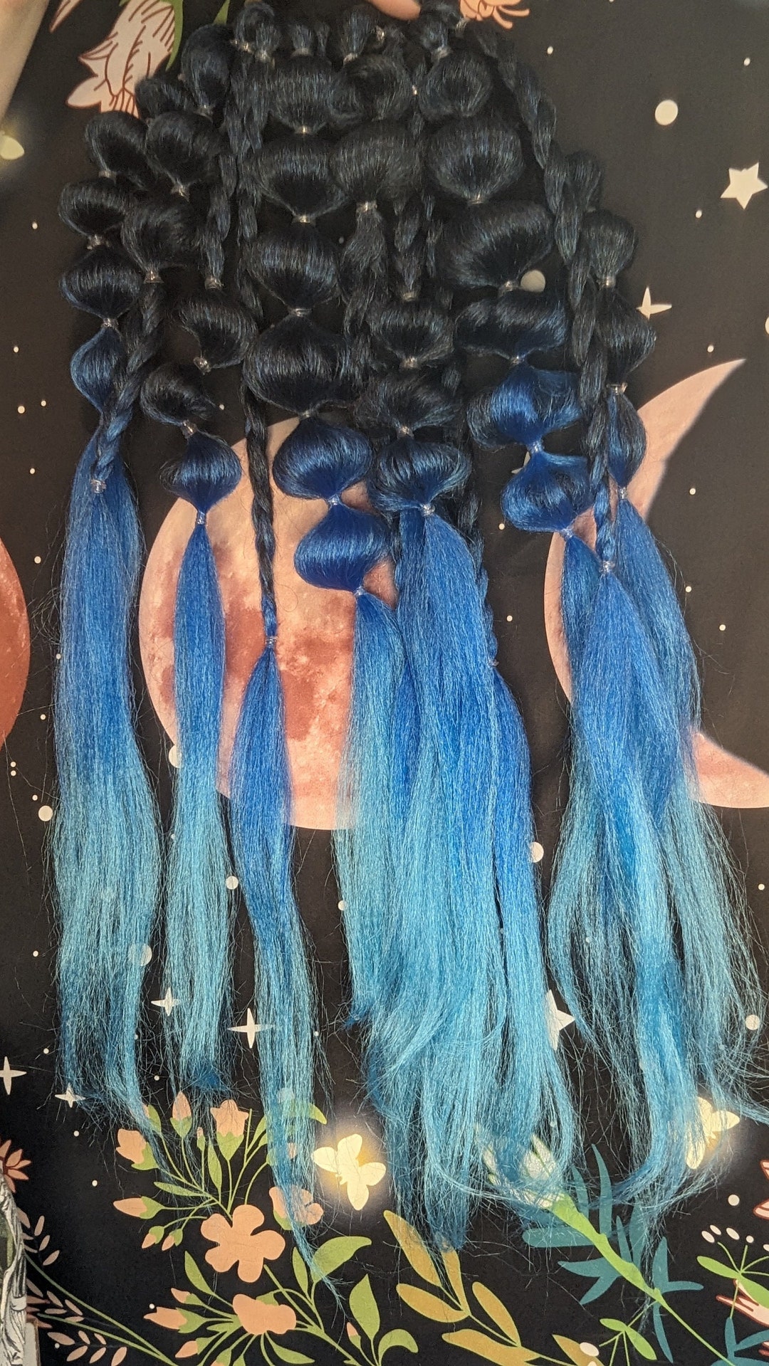 Custom Pigtail Braids Rave Braids Festival Braids Hair Extensions ...