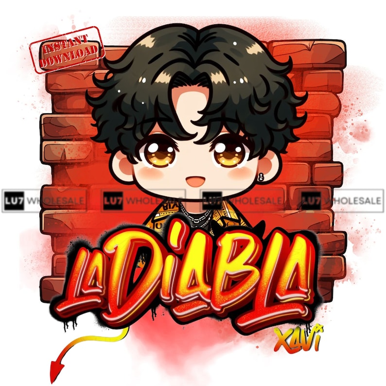 Xavi PNG Digital Download Authentic Mexican Singer Artwork Viral Tiktok ...