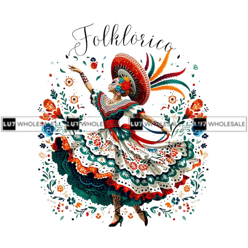 Mexican Folklorico PNG - Flamenco Dancer Clipart - Latina Art Digital ...