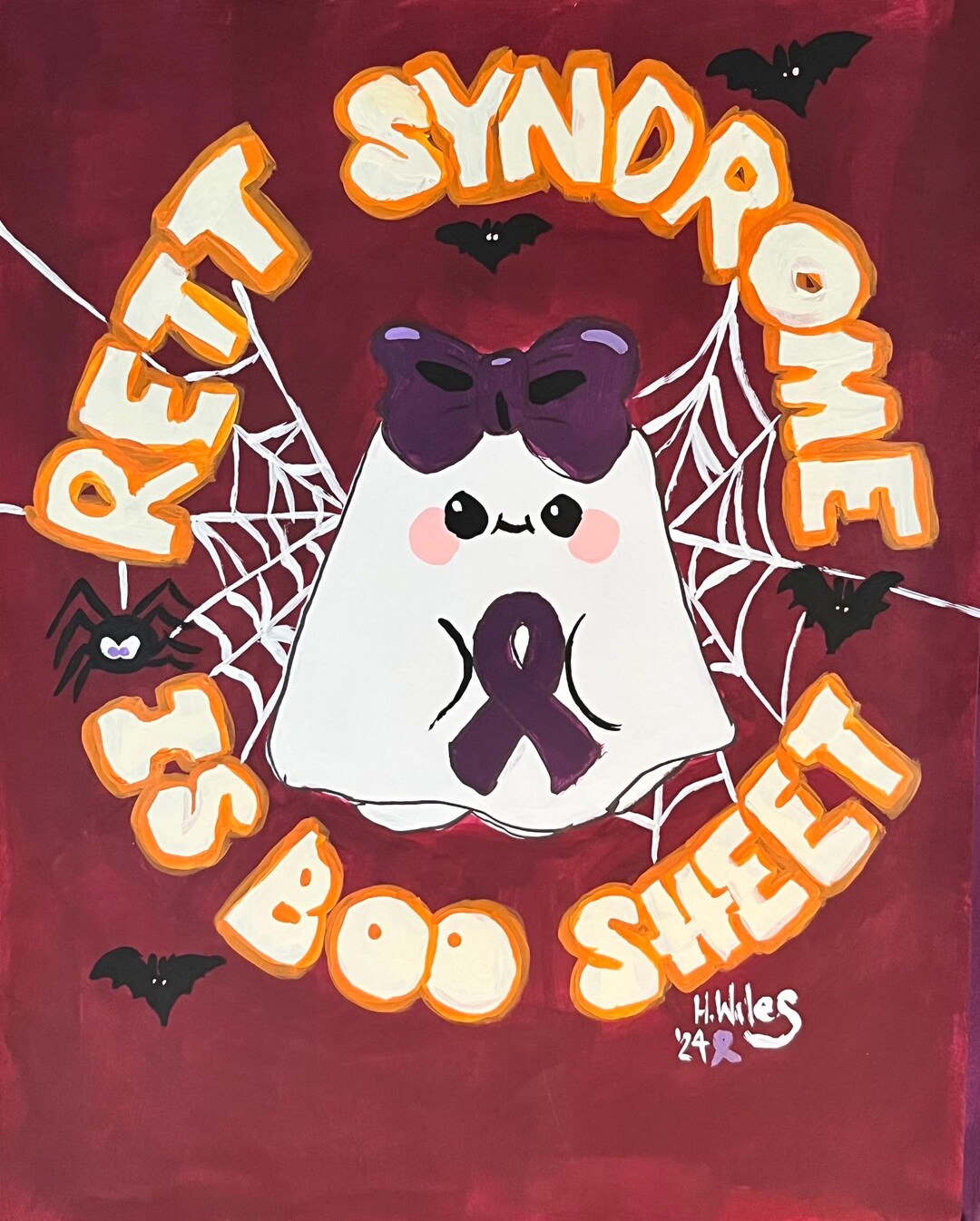 Rett Syndrome is Boo Sheet - Etsy