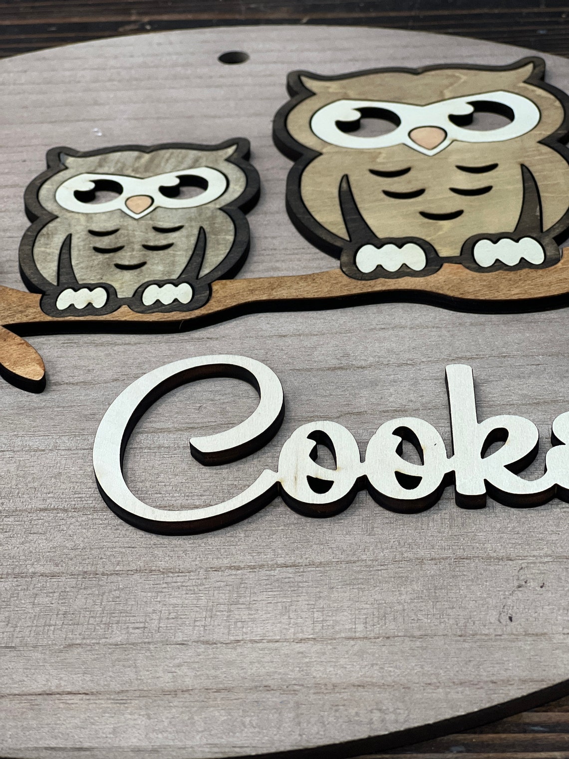 Owl Door Hanger Blank - All Seasons Sign - Unfinished - DIY Craft ...