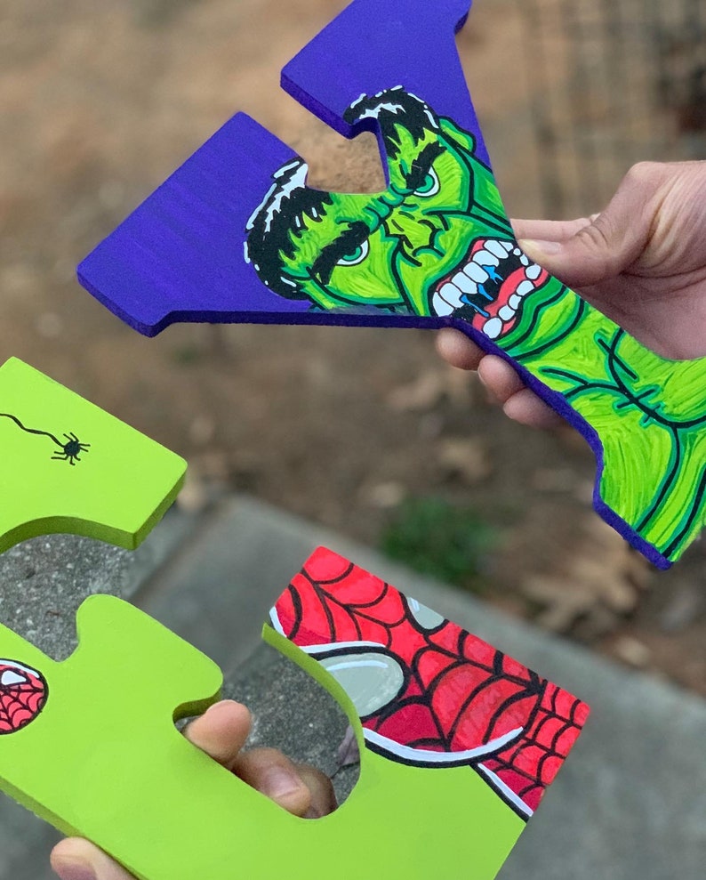 Hand-painted, Custom Letters, Names, Initials, Decor - Etsy