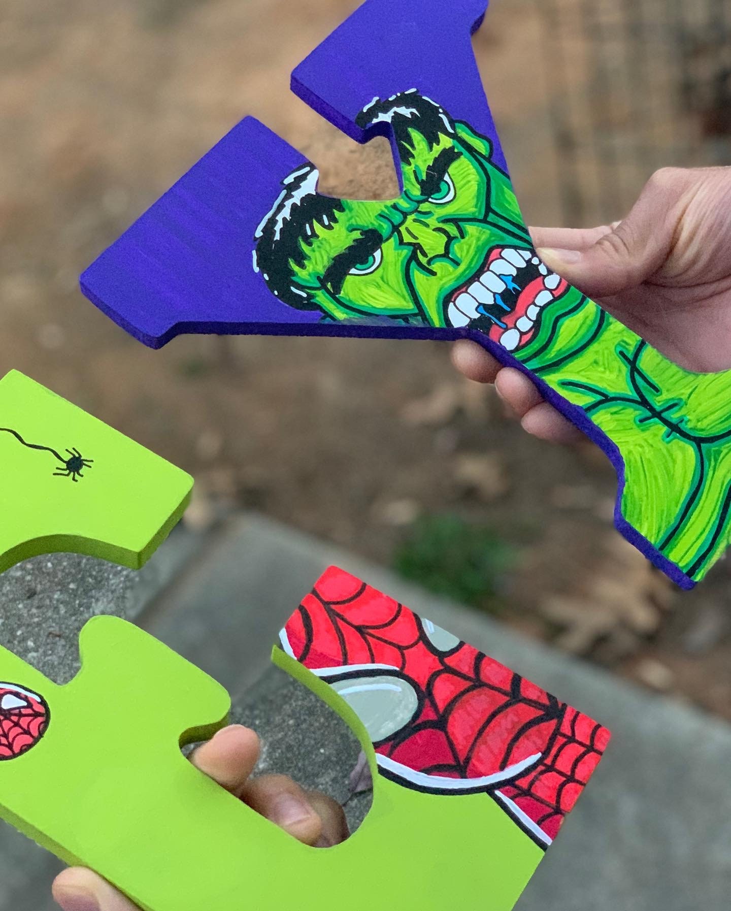 Hand-painted, Custom Letters, Names, Initials, Decor - Etsy