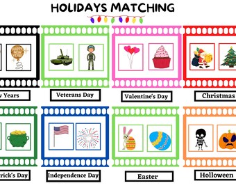 Four Seasons Sorting Mats for Toddlers (Download Now) - Etsy