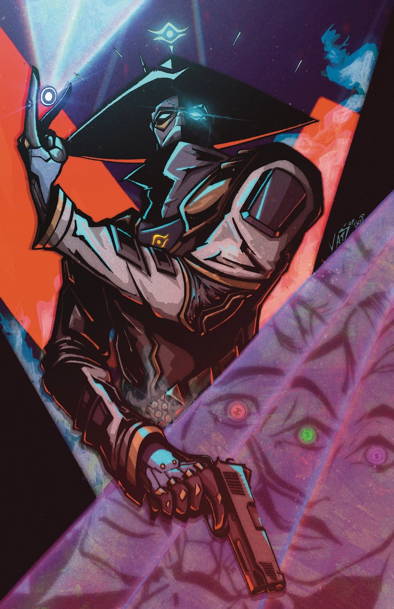 Cypher Valorant 11x17" Art Print Poster - Etsy