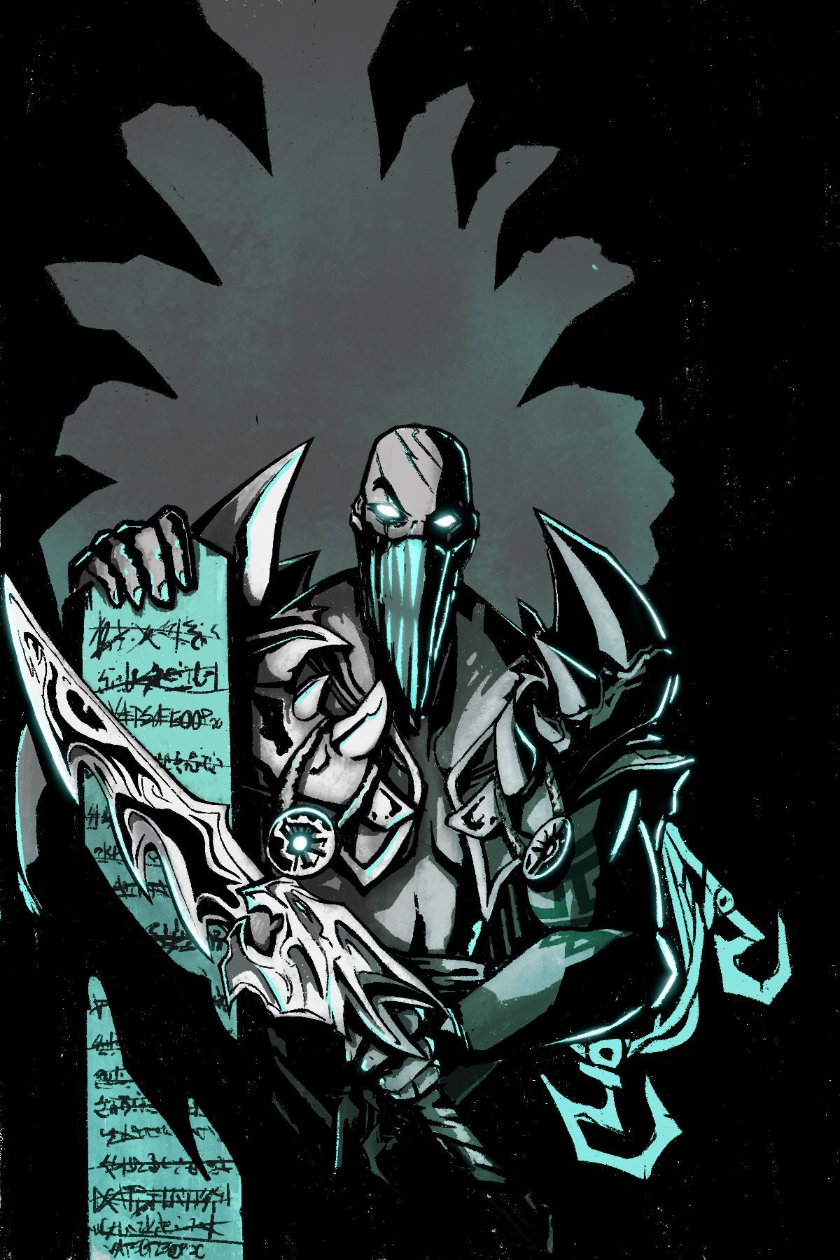 League of Legends, Pyke Art Print Poster, Ruined King RPG - Etsy