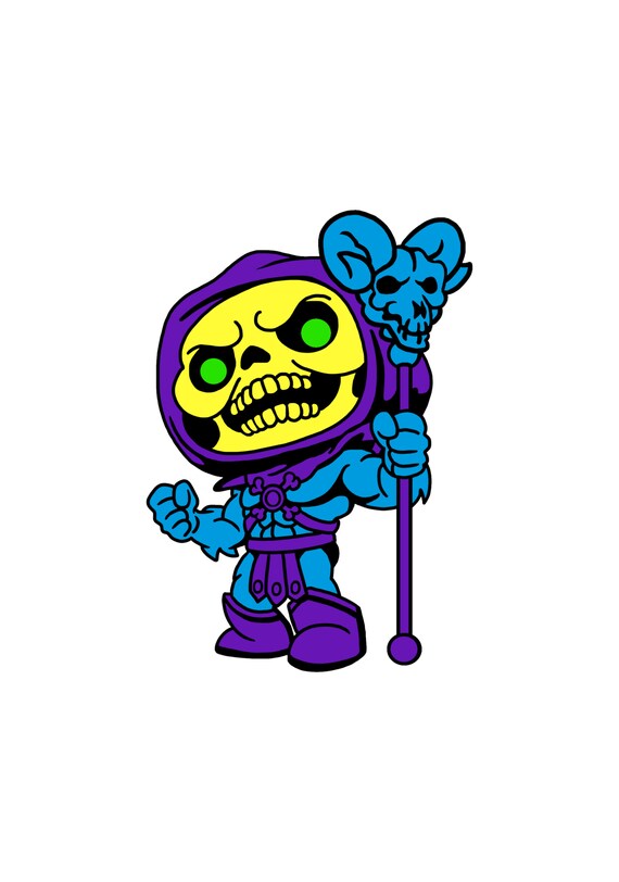 Stickers 100% Waterproof Skeletor Vinyl Sticker Paper etna.com.pe