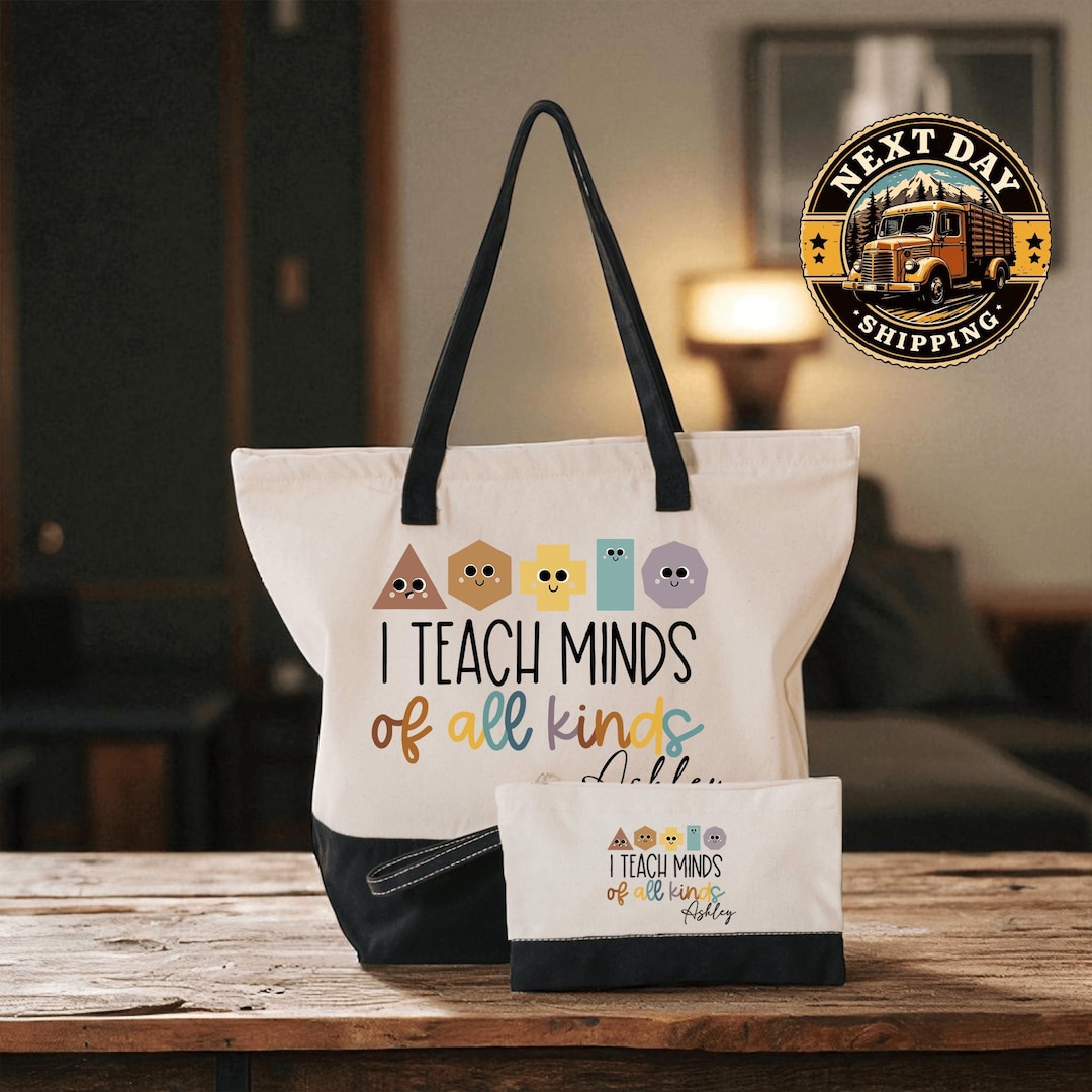 Personalized Special Education Teacher Bag, Neurodiversity Gift, School ...