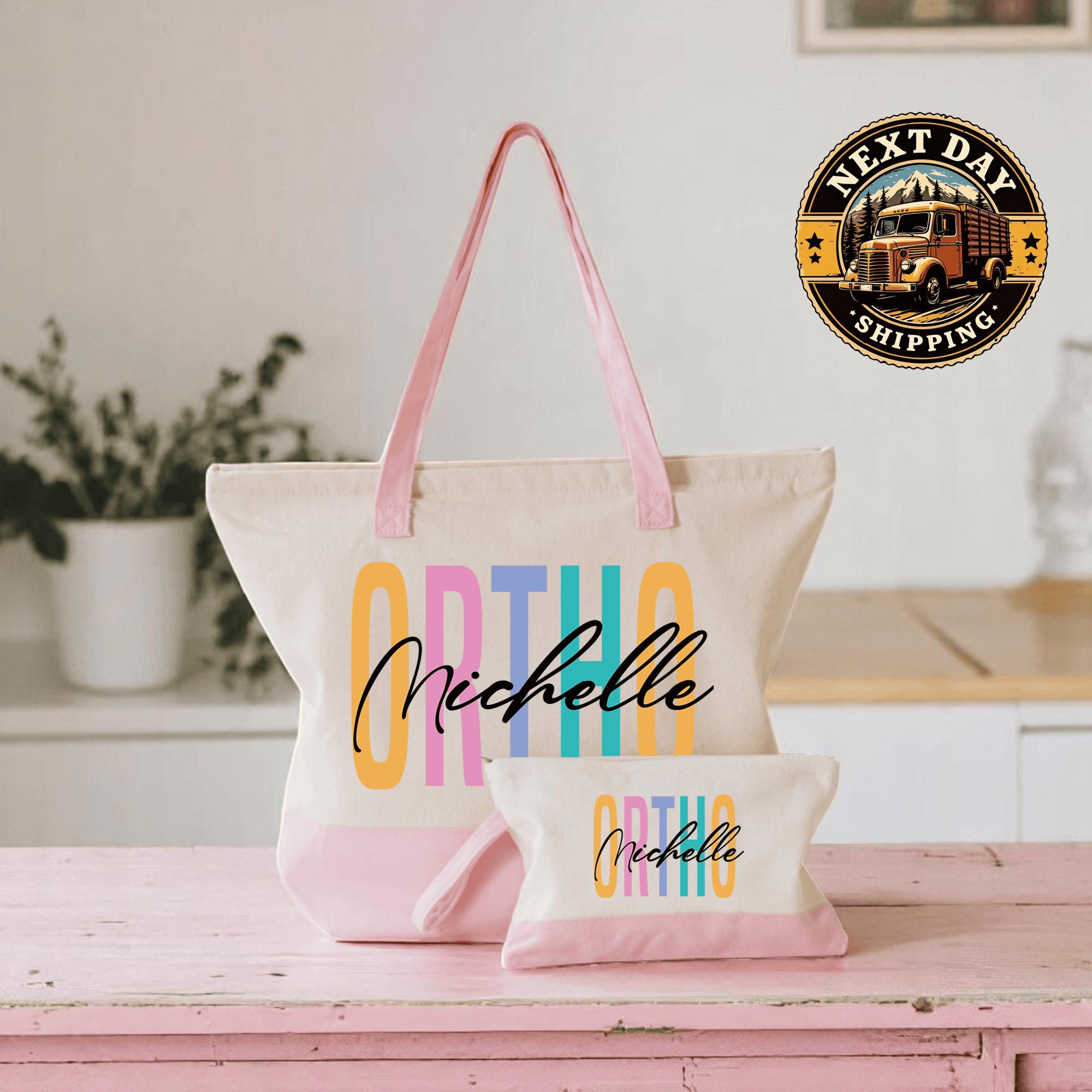 Custom Ortho Nurse Tote Bag, Orthopedic Nurse Gift, Personalized Nurse ...