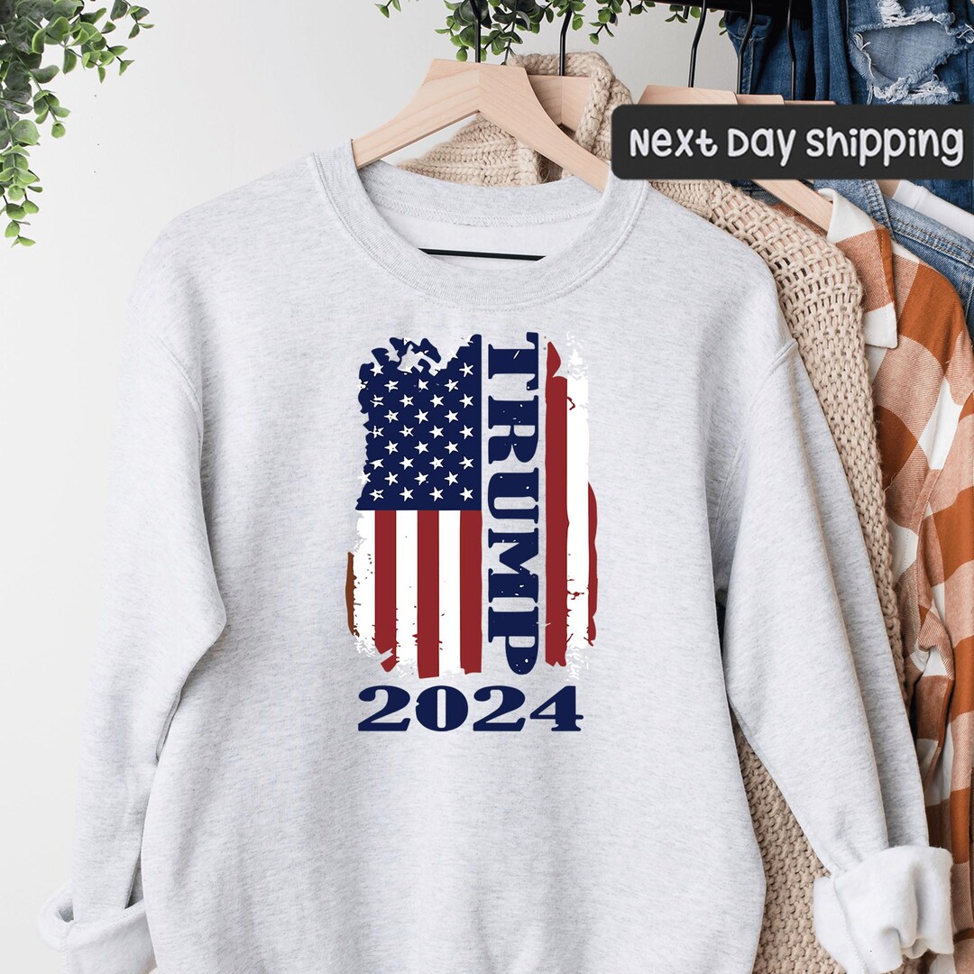 Trump 2024 Sweatshirt, Trump 2024, Trump Shirt, America Hoodie ...