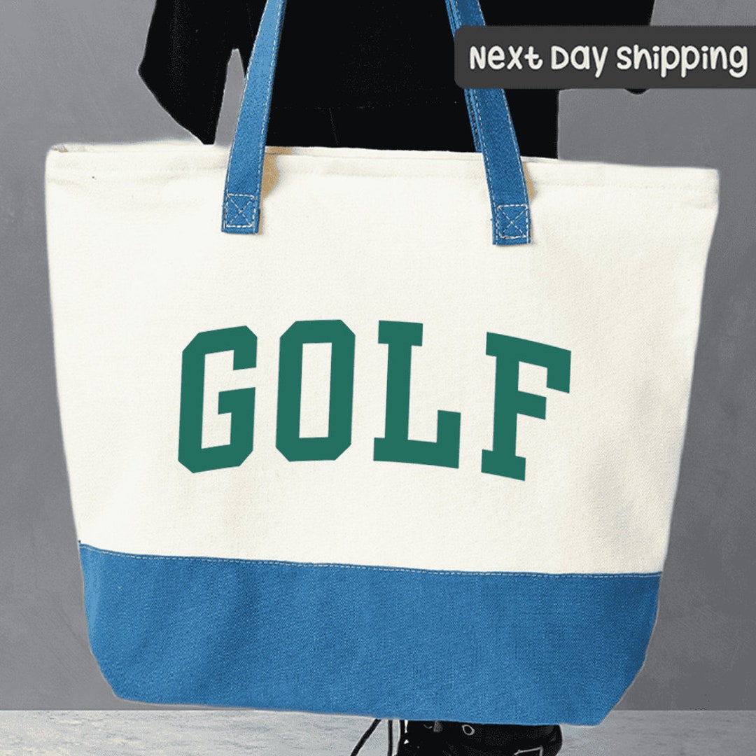 Golf Tote Bag, Golf is Life Tote, Gift for Golfers, Golfing Bag Golf ...