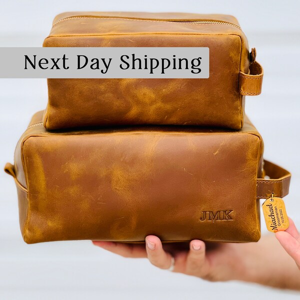 Leather Makeup Bag - Etsy