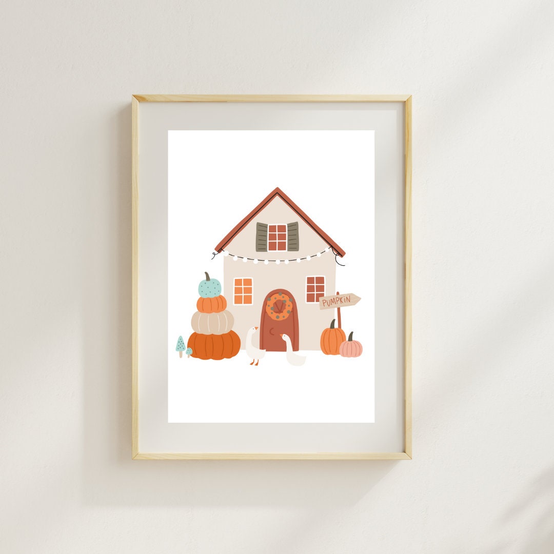 Autumn Adventure Kids Printable Decor Set - Instant Download - Fall ...
