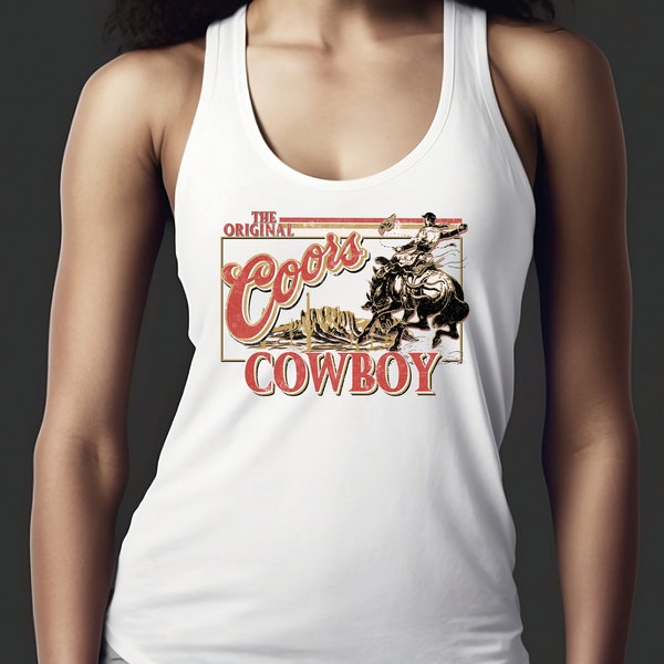 Cowboy Tank Top - Etsy