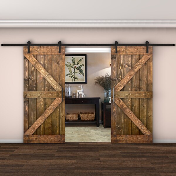 Double Sliding Barn Door - Etsy