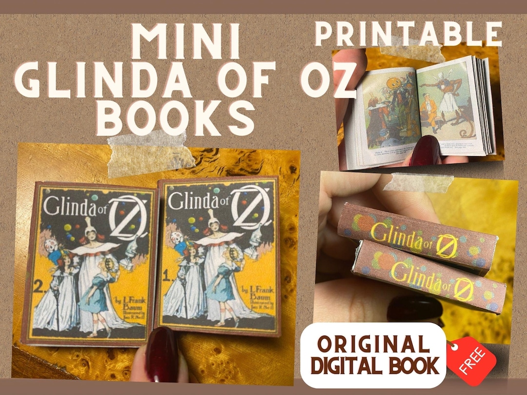 Vintage Glinda of Oz Mini Book Printables (original PDF) - Etsy