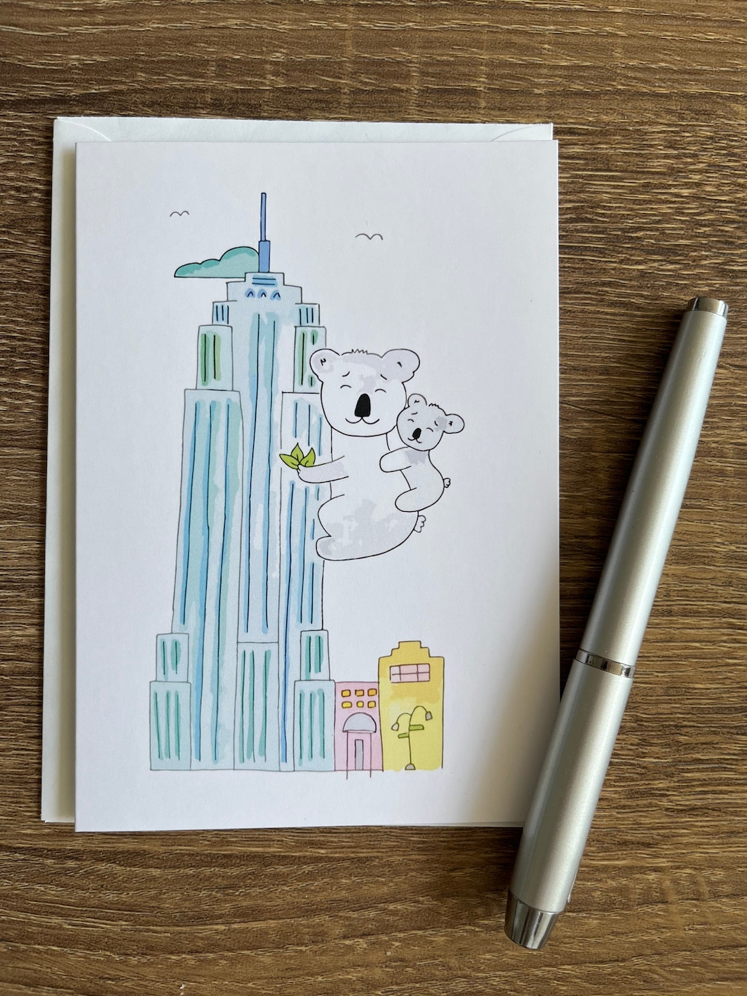 Mother and Baby Koala - Koalas in New York Card - Aussies in New York ...
