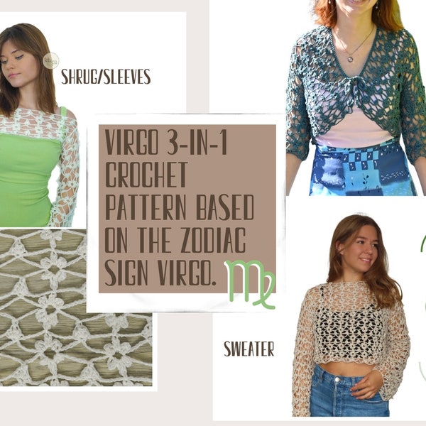Crochet Virgo Pattern - Etsy