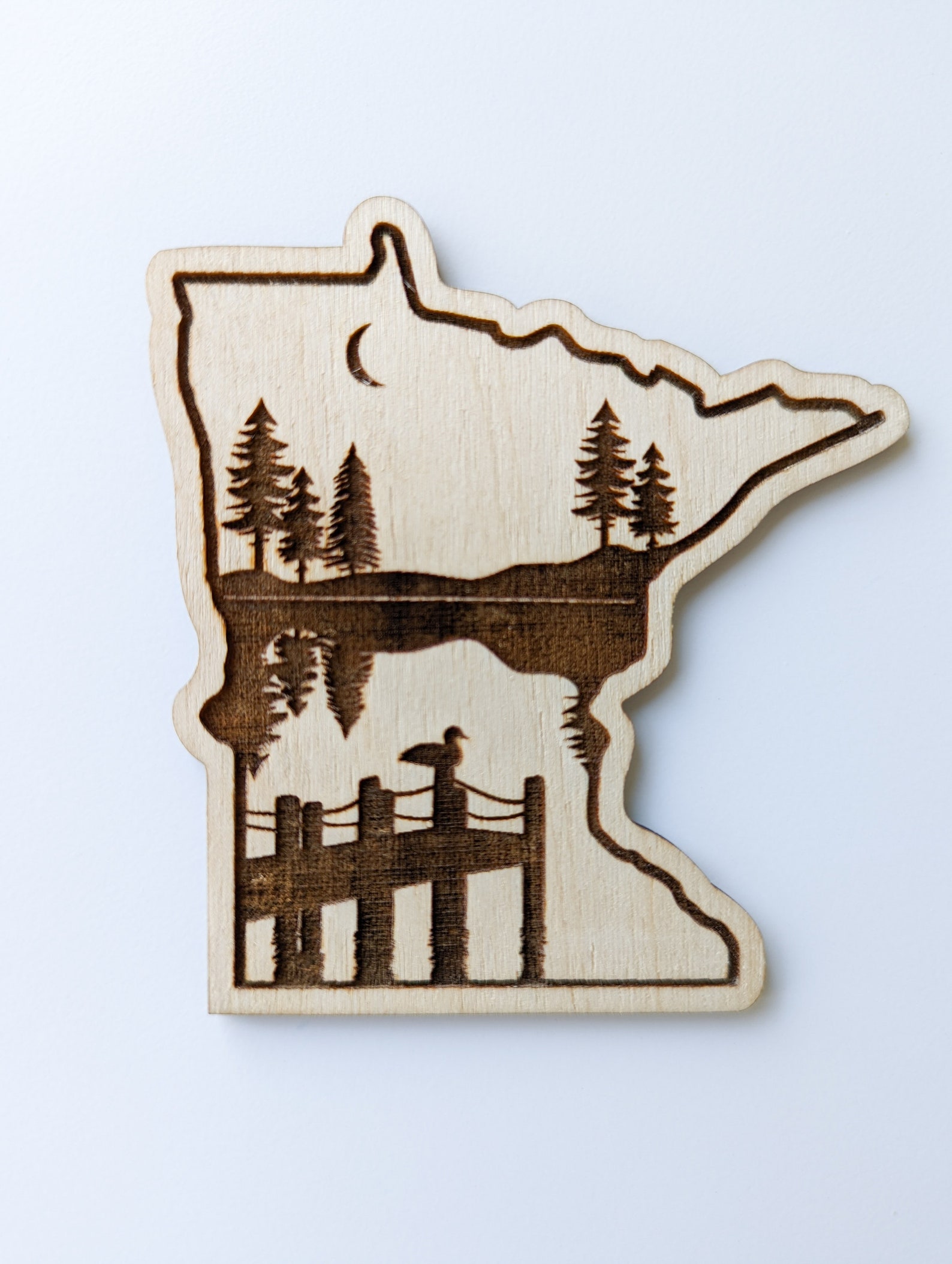 Minnesota Magnet State Magnets Minnesota State MN Decor - Etsy