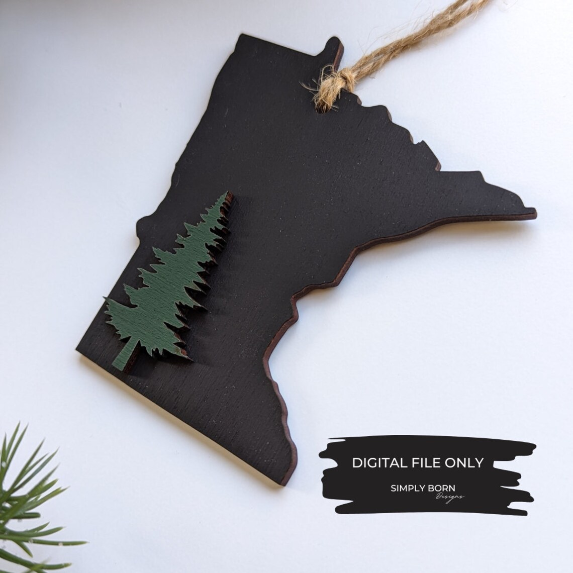 MN Ornament Svg, Minnesota Digital File, Minnesota Svg, MN Svg ...