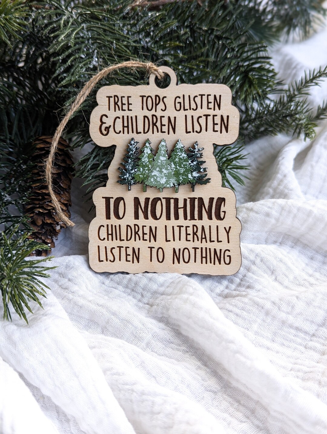 Funny Ornament, Mom Ornament, Dad Ornament, Humor Ornament, Christmas ...