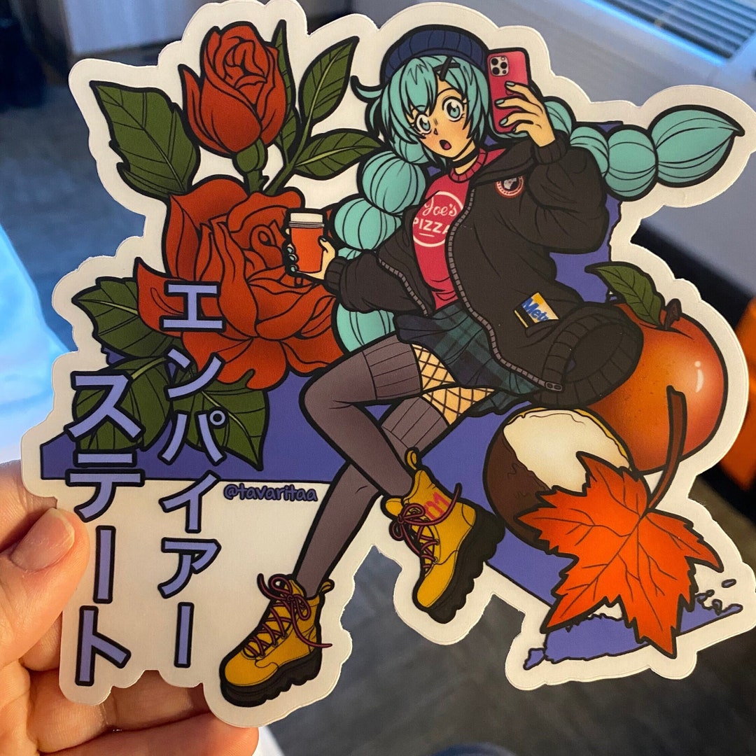 Empire State Miku Sticker - Etsy