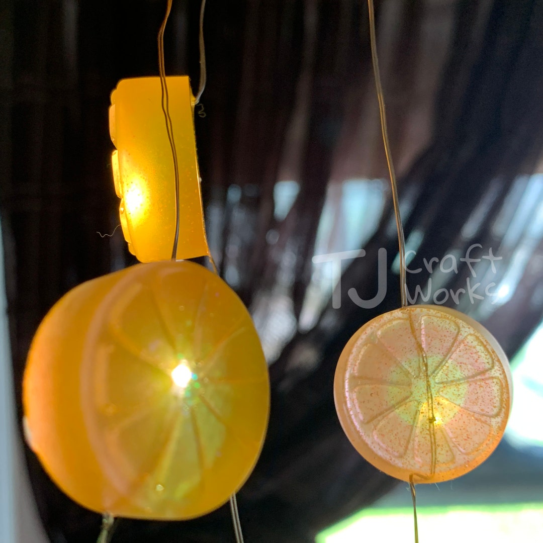 Orange Slice String Lights - Etsy