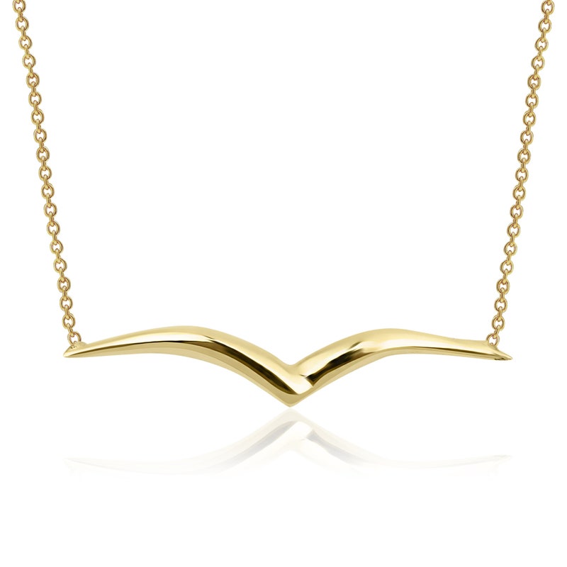 Seagull Necklace - Etsy