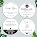 Editable Box Label Template, Custom Packaging Labels, Canva Template ...
