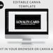 Editable Loyalty Card Template, Printable Loyalty Card, DIY Customer ...