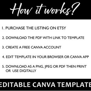 Gift Certificate Template, Editable Gift Card, Printable Gift Voucher ...