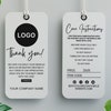 Printable Care Instruction Hang Tags, Handmade Label, Washing ...