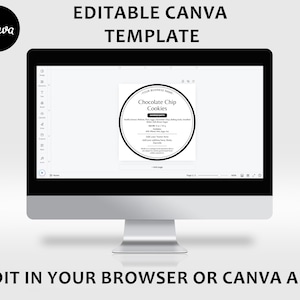 Cottage Food Label, Printable Food Label, Home Bakery Sticker ...