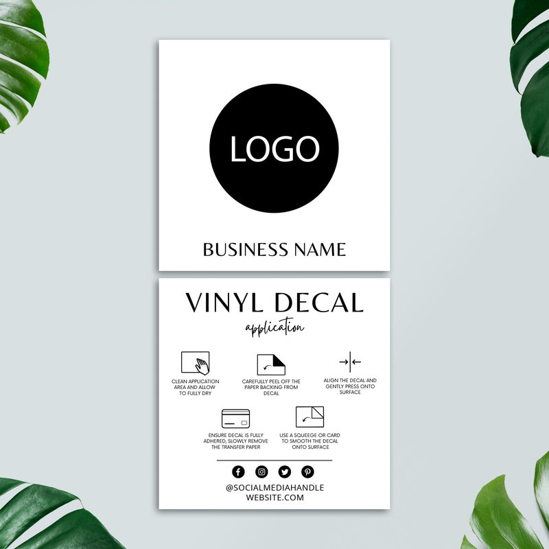 Vinyl Decal Packaging - Etsy