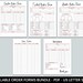 Fillable Small Business Forms Bundle, Printable Order Forms, Invoice ...