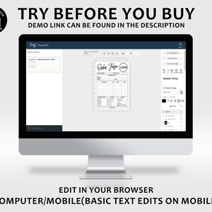 Order Form Template, Order Form Editable, Small Business Forms ...