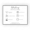 Editable Hang Tag Template, Price Tag Template, Washing Instructions ...