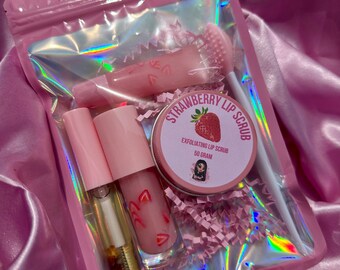 Strawberry Lip Gloss Bundle - Etsy