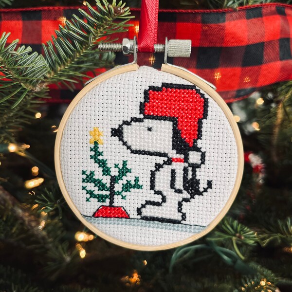 Snoopy Cross Stitch - Etsy