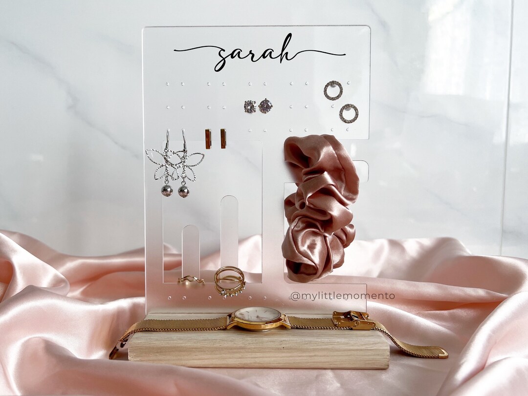 Personalised Jewellery Stand, Jewellery Stand Display, Earring Stand ...